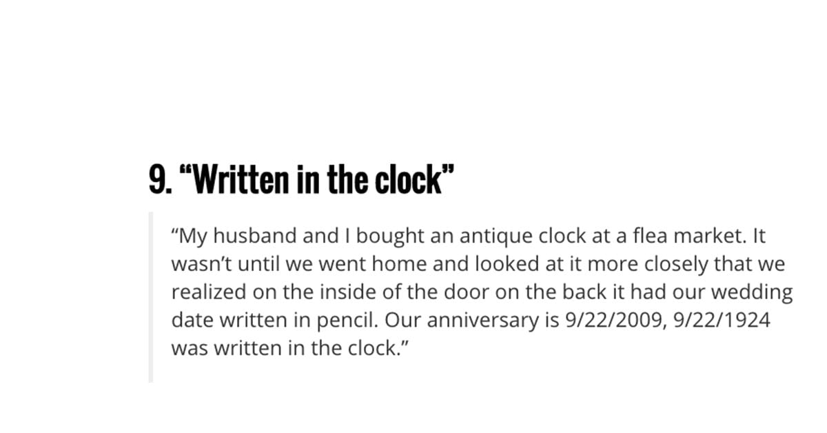 25 Creepy, Real-Life Coincidences That'll Give You Chills