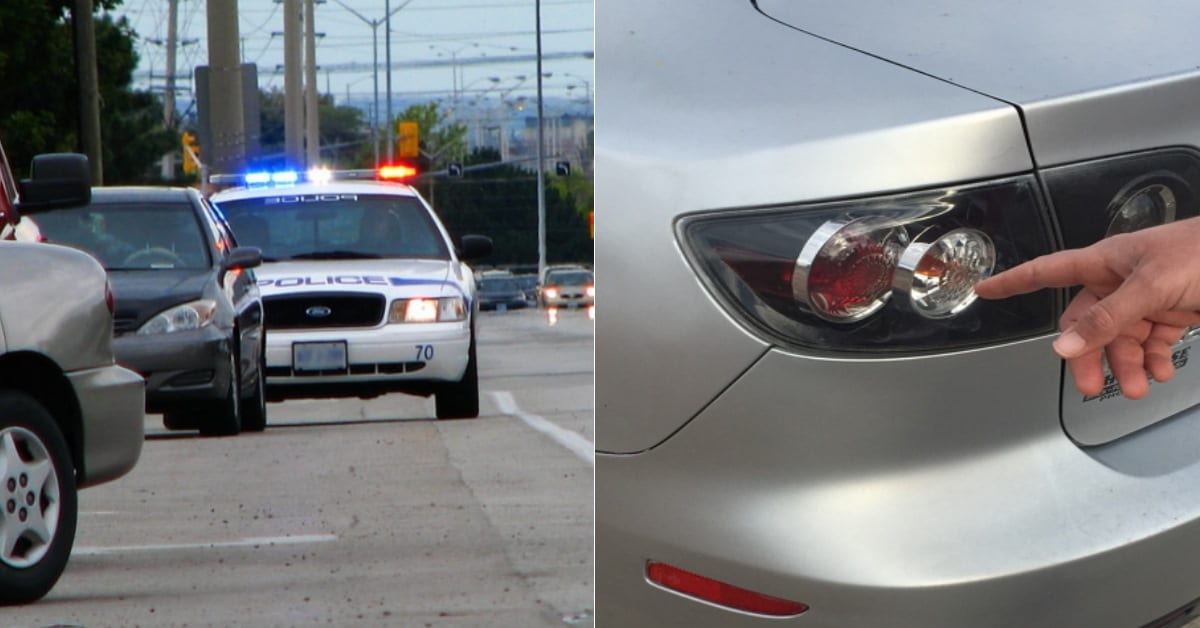 Here's Why Cops Tap Your Taillight After Pulling You Over