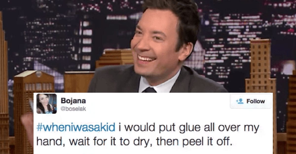 Jimmy Fallon's Viewers Get Nostalgic With #WhenIWasAKid