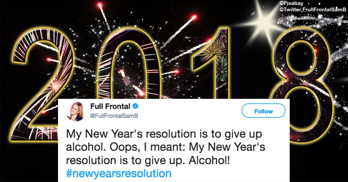 15 Tweets About Failing Hard at New Years Resolutions