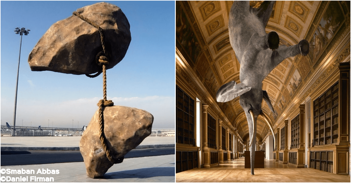 15 Incredible and Eye-Catching Gravity-Defying Sculptures