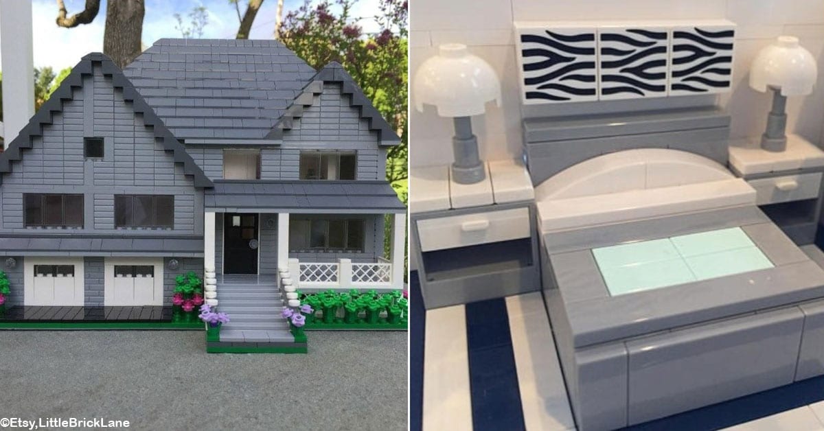 You Can Buy a Realistic LEGO Replica of Your House on Etsy