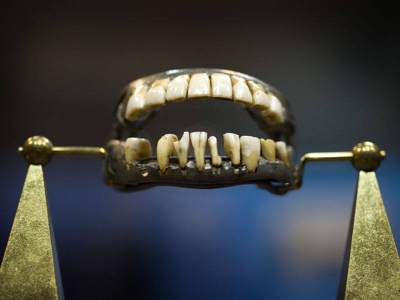 What George Washington's Teeth Were Actually Made Of
