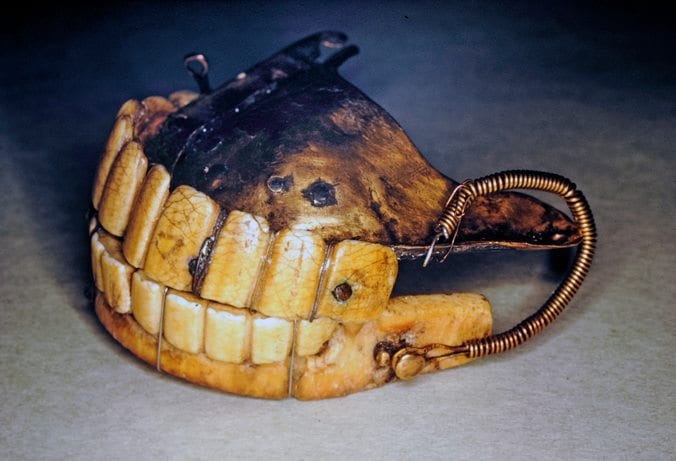 What George Washington's Teeth Were Actually Made Of
