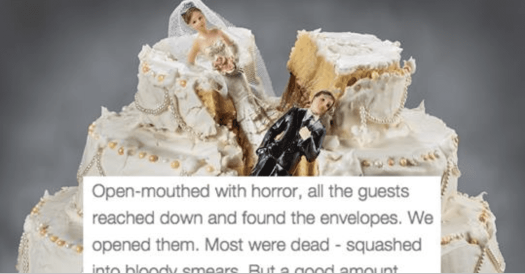 22 people share theirs stories about disastrous weddings they attended.