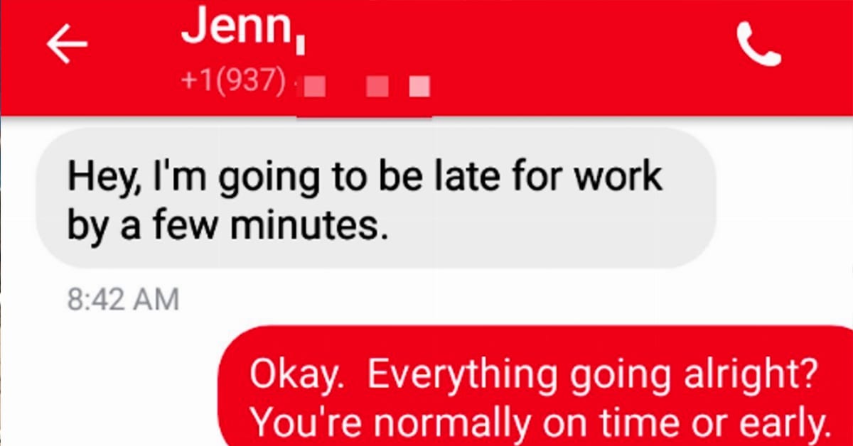 This Boss’ Kind Response to an Employee Calling in Late for the First ...