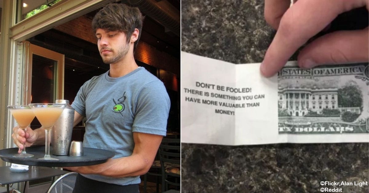 10 Ridiculous Things Servers Were Left as Tips Instead of Actual Money 10 Ridiculous Things Servers Were Left as Tips Instead of Actual Money