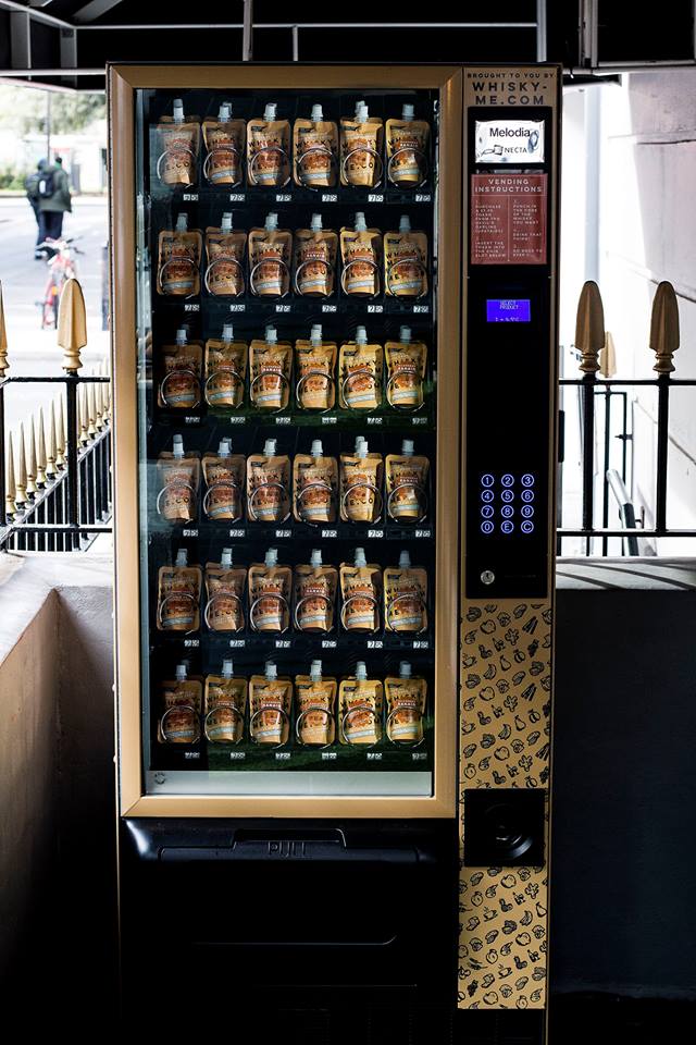 You Can Now Get Booze from the First Whiskey Vending Machine in London