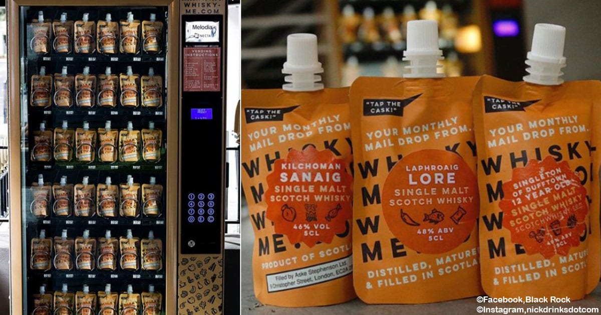 You Can Now Get Booze from the First Whiskey Vending Machine in London