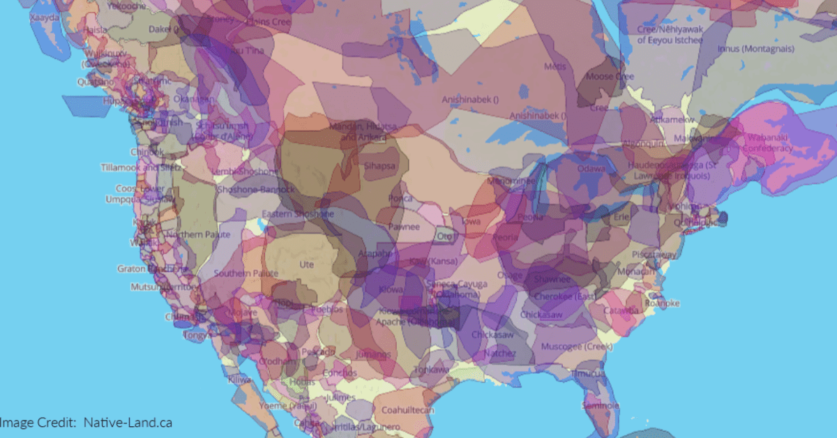 This Neat Map of Indigenous Lands Shows Whose Property You're Currently ...