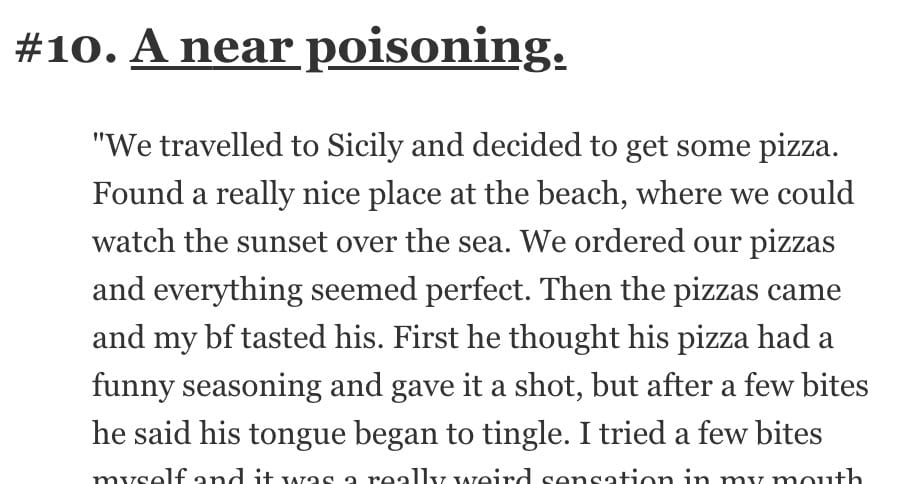 12+ Foodies Detail The Worst Meal They’ve Ever Had