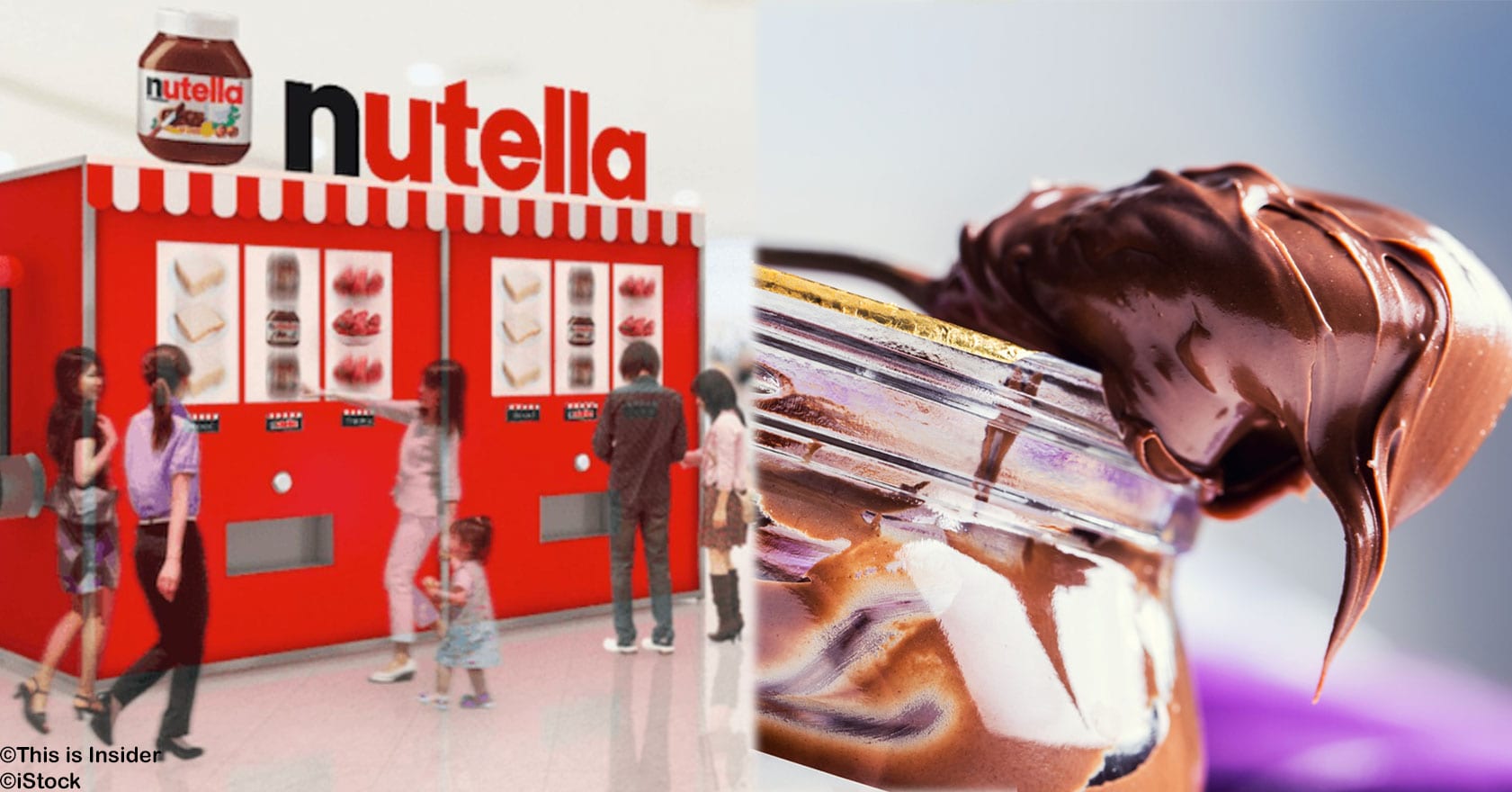 Nutella Made a 'Slot Machine' with 20 Flavor Combinations and Opened a ...