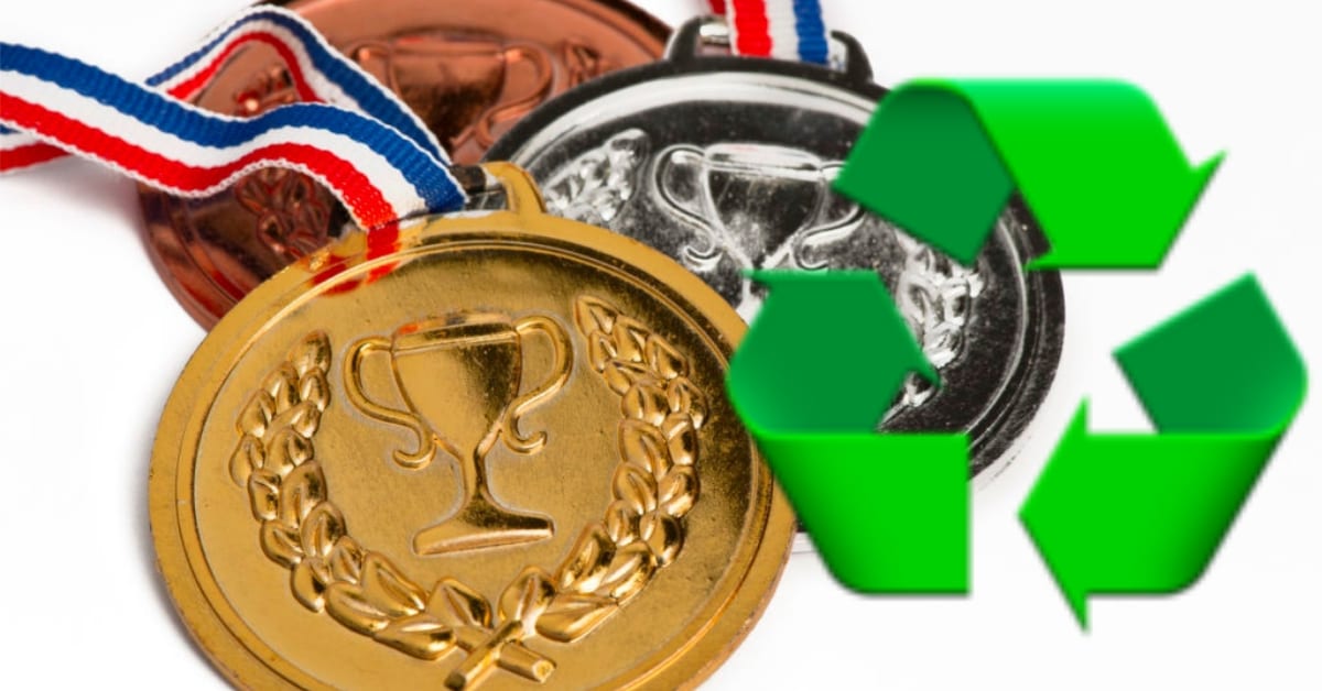 The 2020 Tokyo Olympics Medals Will All Be Made from Recycled Metal