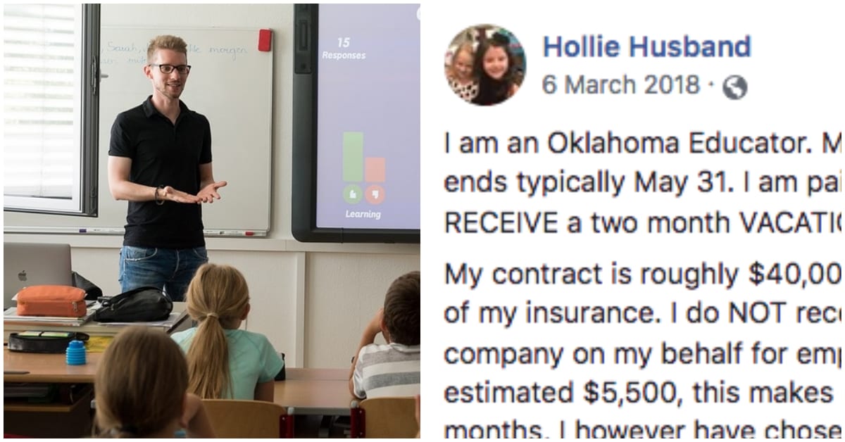 These Heartfelt Posts Sum up Just How Poorly Teachers Are Paid