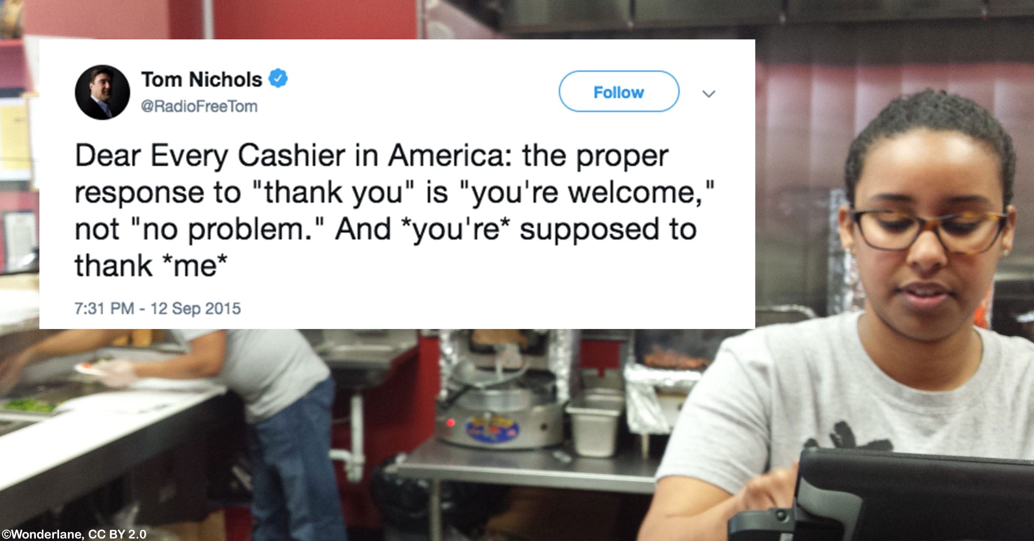 Why Young People Say "No Problem" Instead of "You're Welcome" (and Why ...