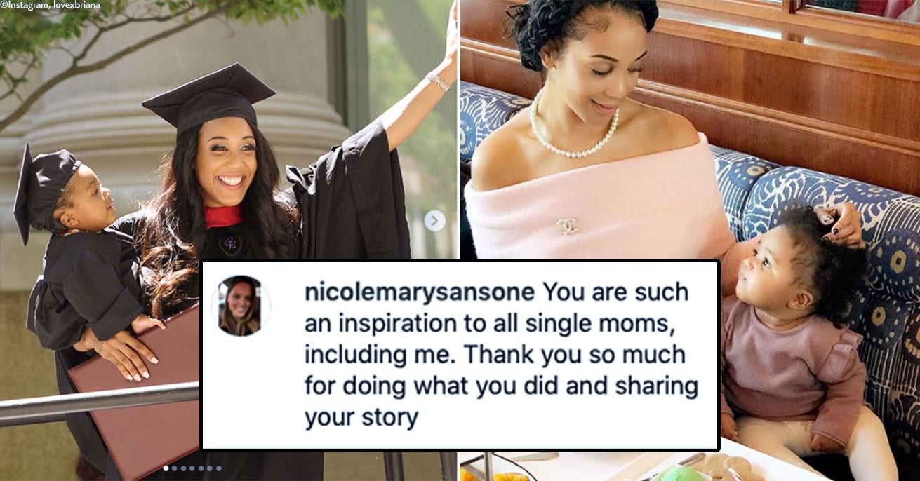 24yo Single Mom Goes into Labor During Finals, Still Graduates from ...