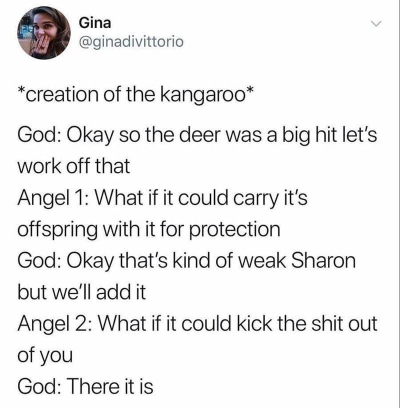 20 Funny Posts About God That Show He's the Class Clown