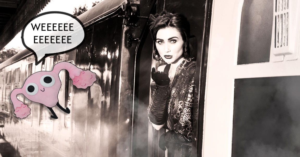 People Used to Think Riding a Train Would Make a Woman's Uterus Fall Out