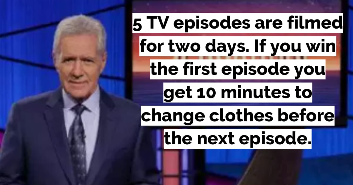 14 Behind the Scenes Secrets of "Jeopardy"