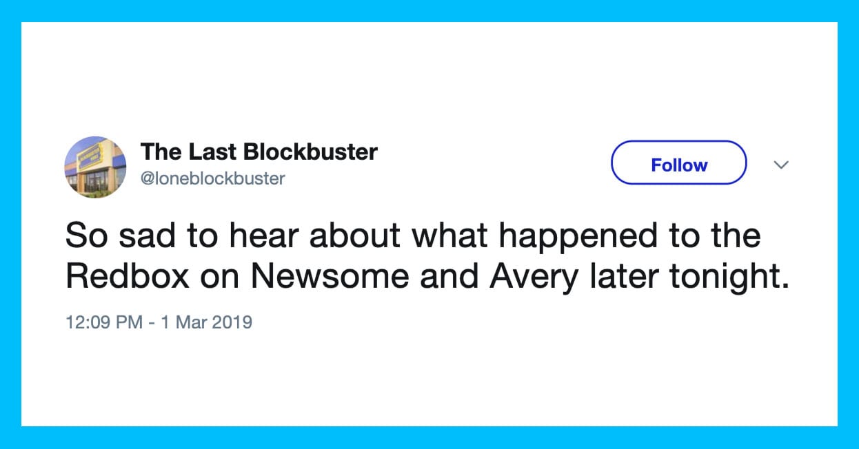 These Hilarious Tweets Prove "The Last Blockbuster" Will Live Forever