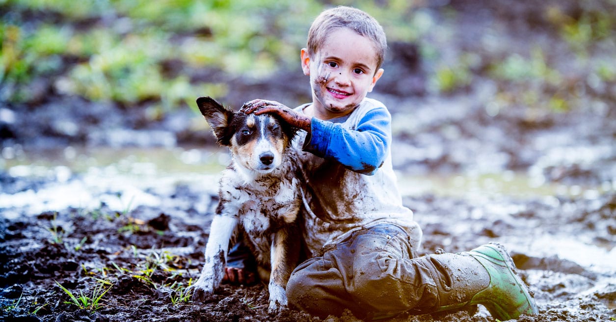 The Argument for Letting Your Kids Play in the Dirt