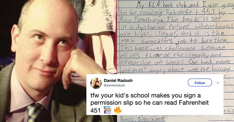 Smart-Ass Dad Had the Best Response to His Son Needing Signed ...