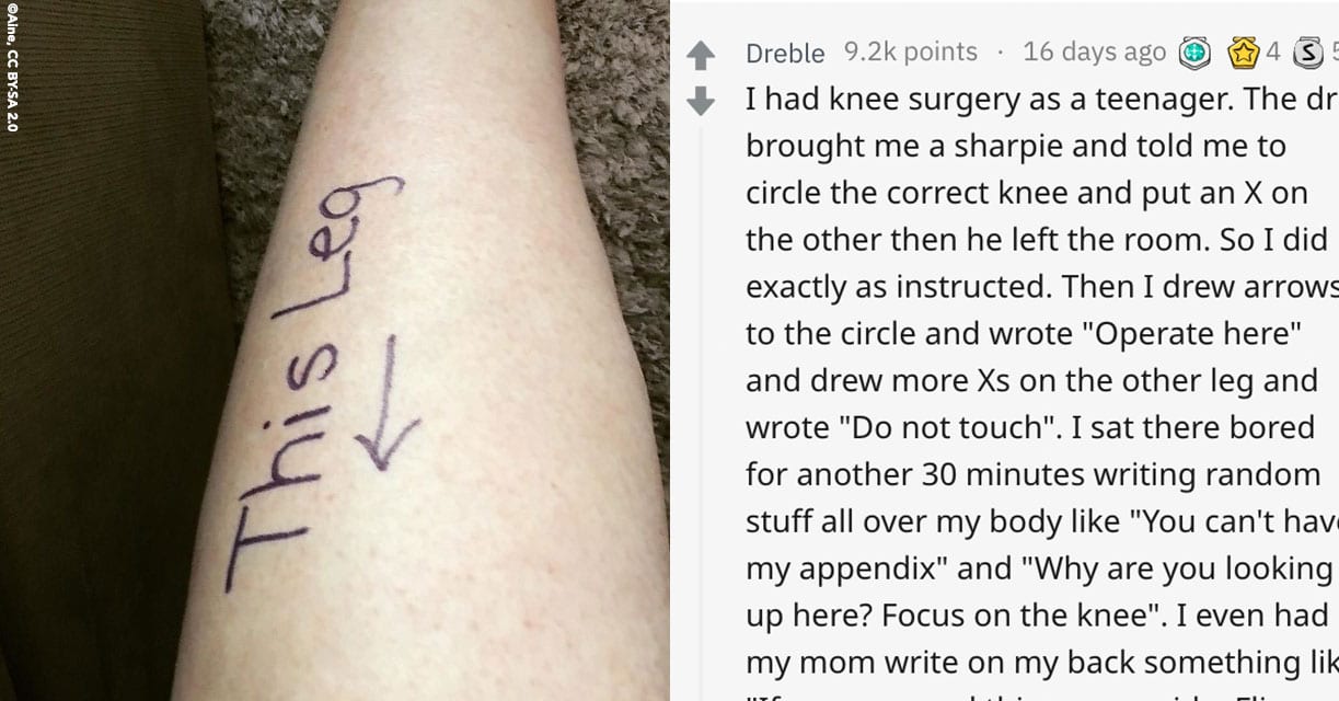 This Teenager's Pre-Op Artwork Made His Surgical Team Laugh So Hard It ...