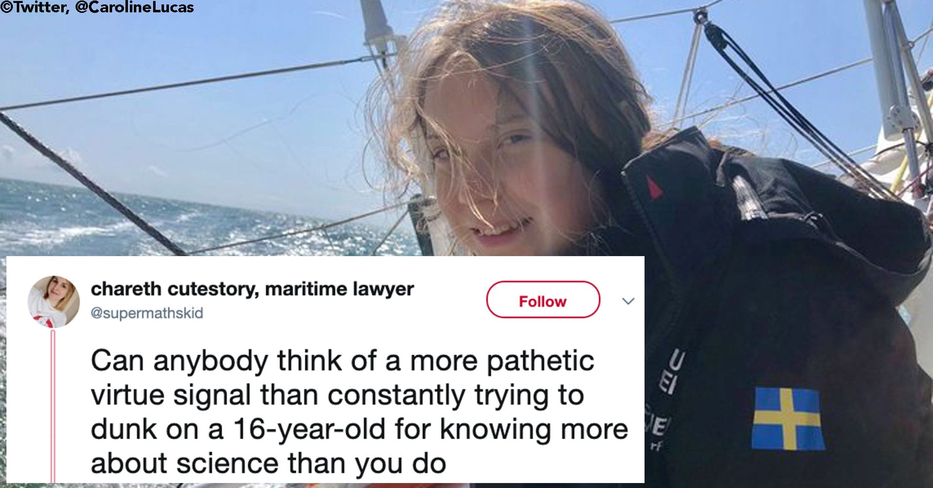 Teen Activist Greta Thunberg Faces Jokes About Drowning as She Boats ...