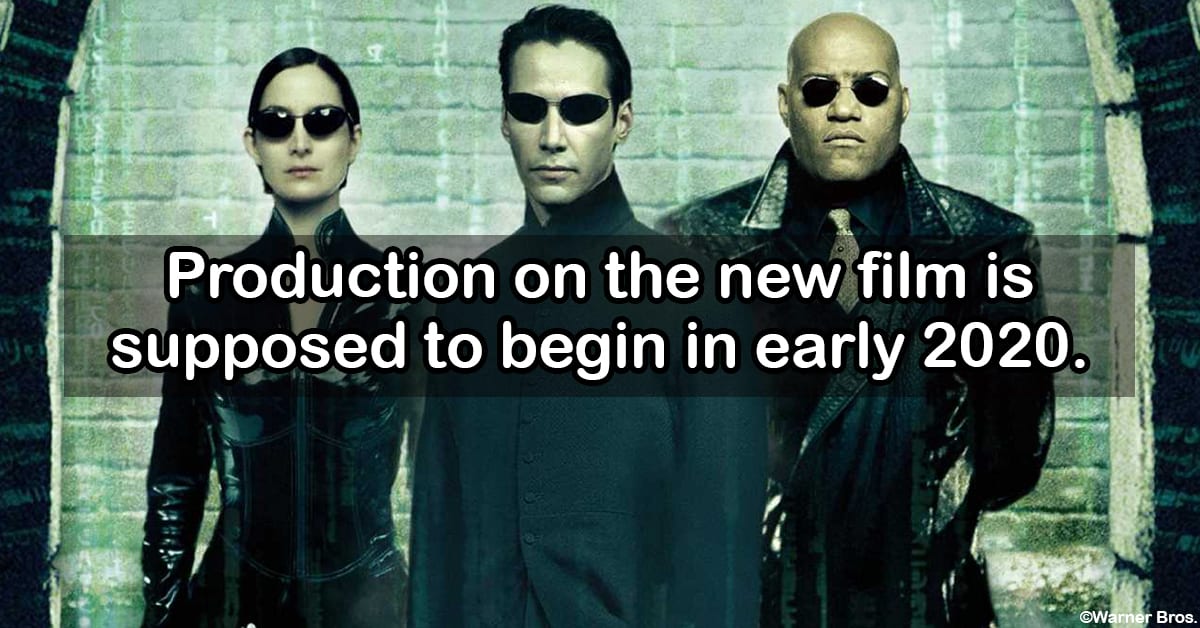 The Matrix Is Getting a Fourth Chapter and Keanu Is Back
