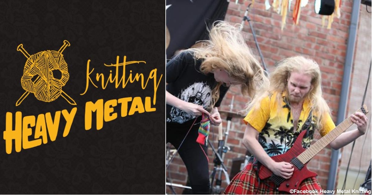 The Heavy Metal Knitting World Championships Recently Took Place in Finland
