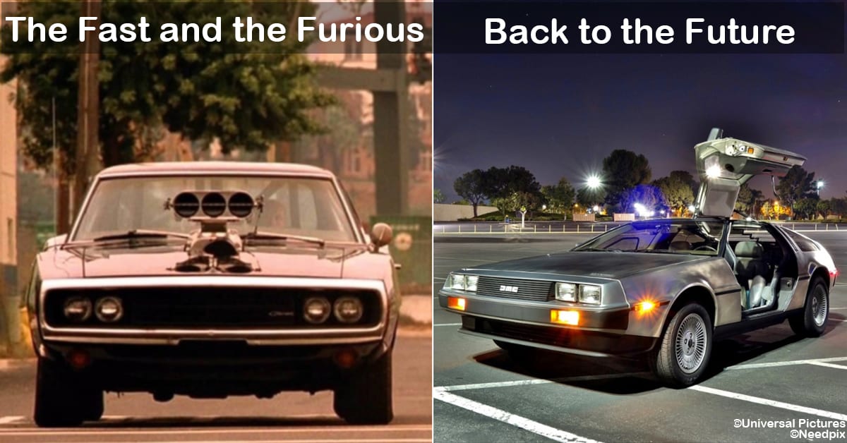 5 Iconic Movie Cars and How Much They Cost in Real Life