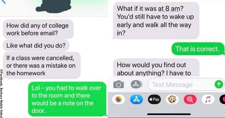 This Mom-Son Text Exchange Shows That Kids Will Never Understand Life ...
