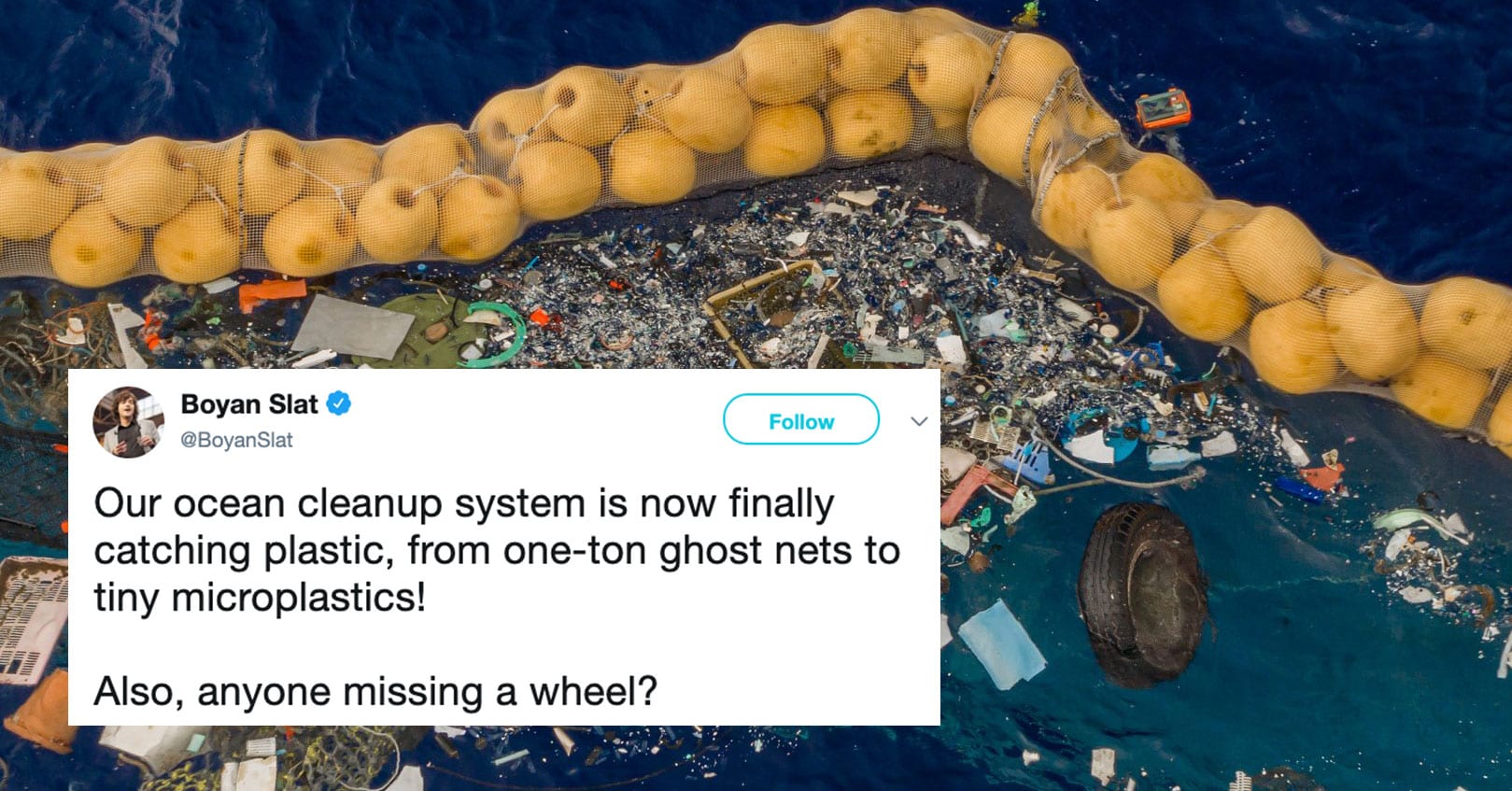 This Giant Ocean Cleaning Device Actually Removes Plastic Waste from ...