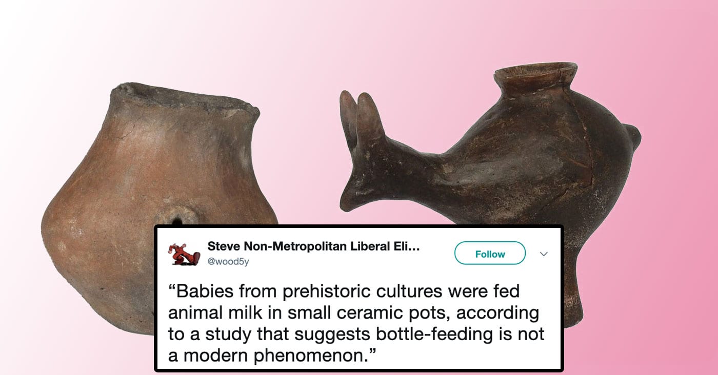 Scientists Have Found Traces of Animal Milk Inside Prehistoric Baby Bottles