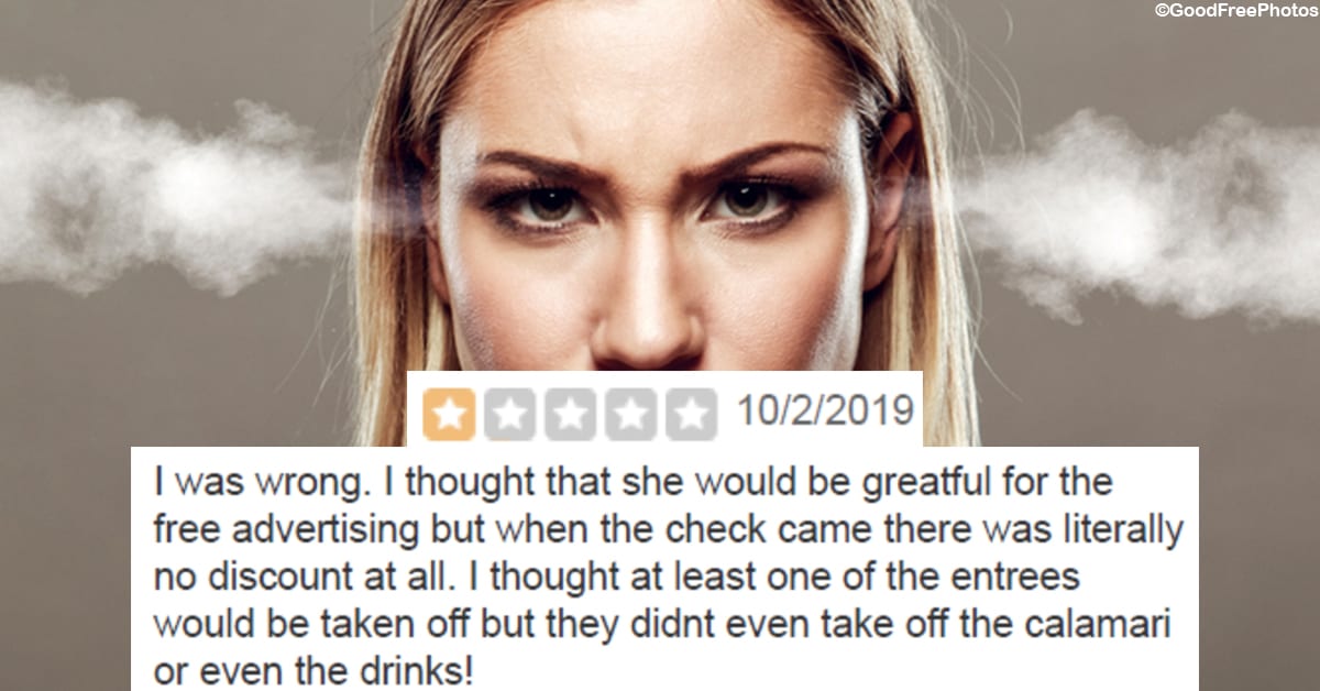 Instagram Influencer Gives a Bad Yelp Review to a Restaurant That ...