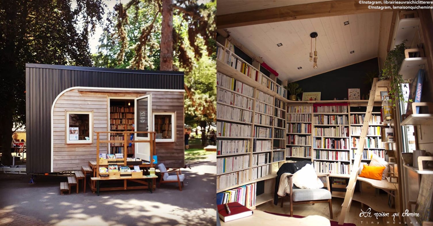 Man Builds Tiny Bookstore on Wheels to Bring Books to Villages Without Bookstores