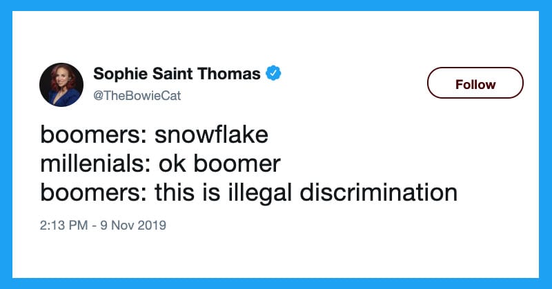 We Think These Are 13 of the Best "Ok, Boomer" Jokes Around