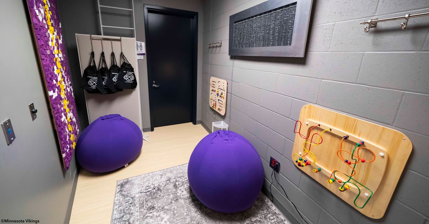 The Minnesota Vikings Provide Assistance to Autistic Fans with Their ...