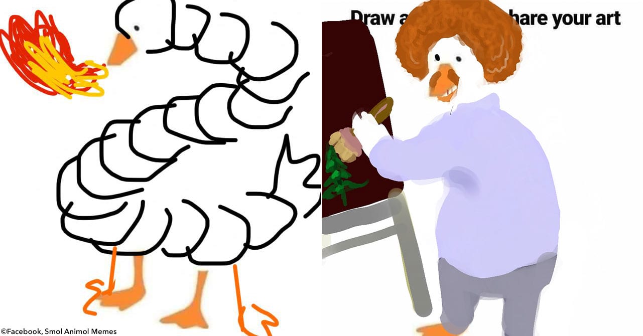 This Simple Template Lets You Draw a Duck – So Naturally People Went ...