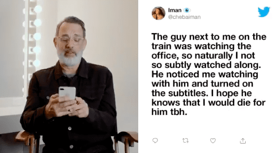 Tom Hanks Reading Nice Tweets Aloud Is the Most Pleasant Thing We've ...