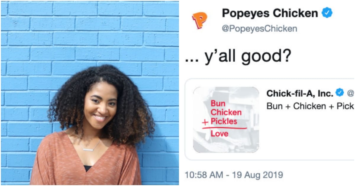 This Is the Woman Who Made the Popeyes Chicken Sandwich Go Viral with a ...