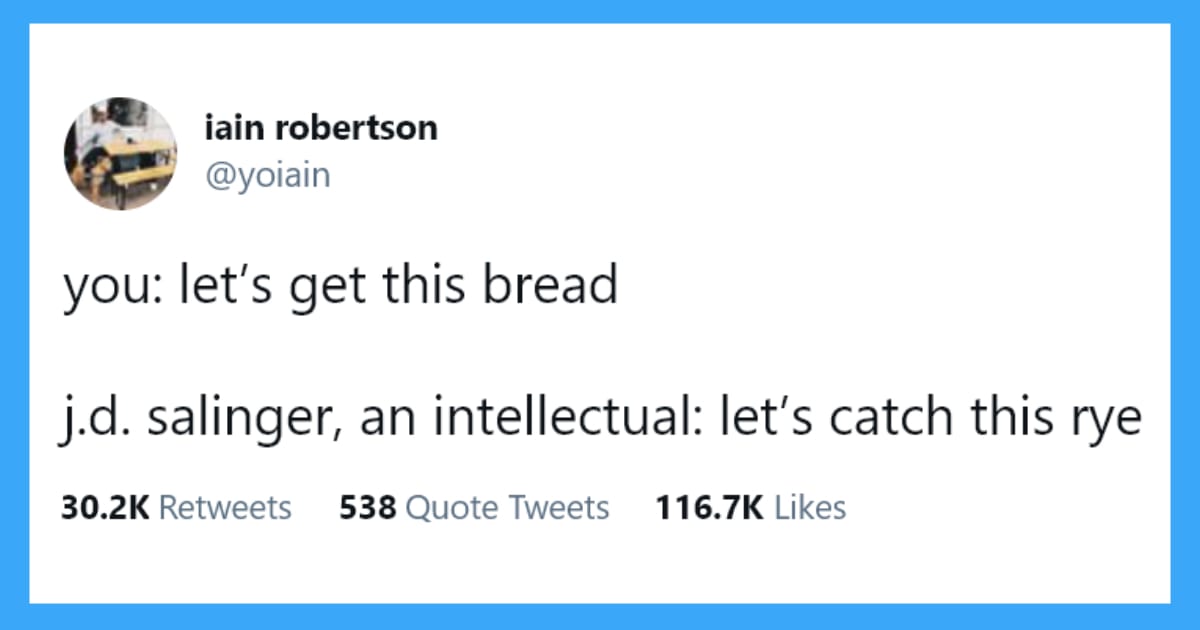13 Very Sophisticated Literature Tweets for the Well-Read