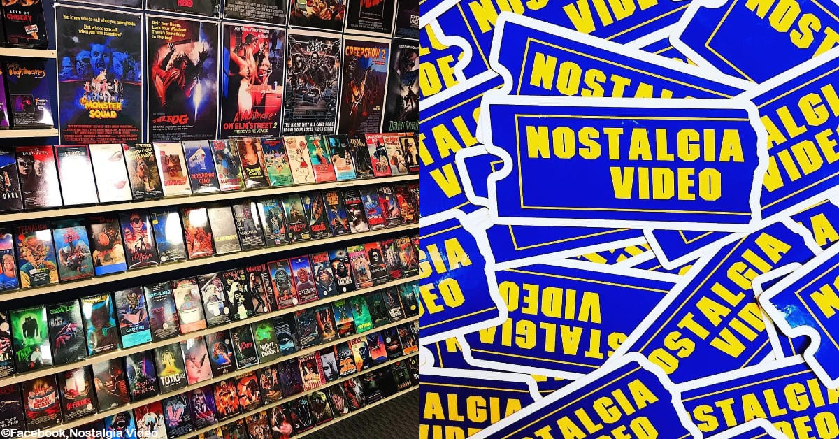 Guy Builds VHS 'Store' in His Basement and it Looks Completely Legit