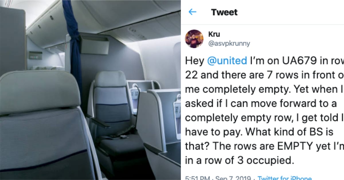 United Airlines Responds to Customer Complaining About Why You Can’t ...