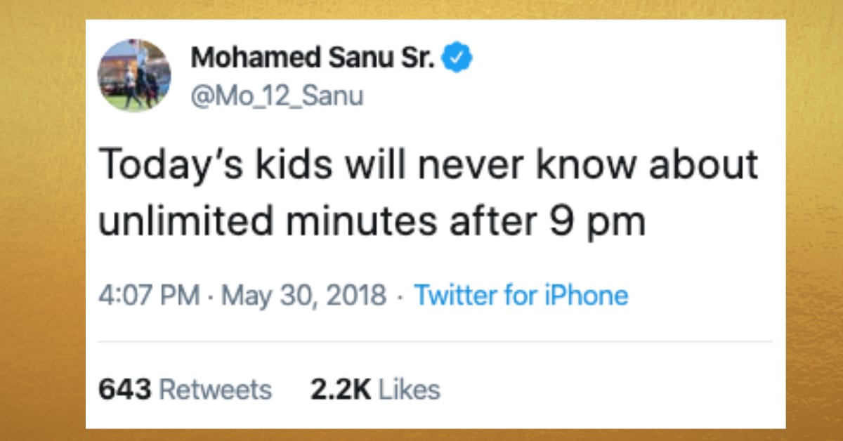 15 Funny 'Today's Kids Will Never Know' Tweets