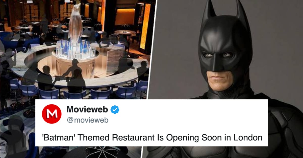 London to Get the World's First 'Batman' Theme Restaurant