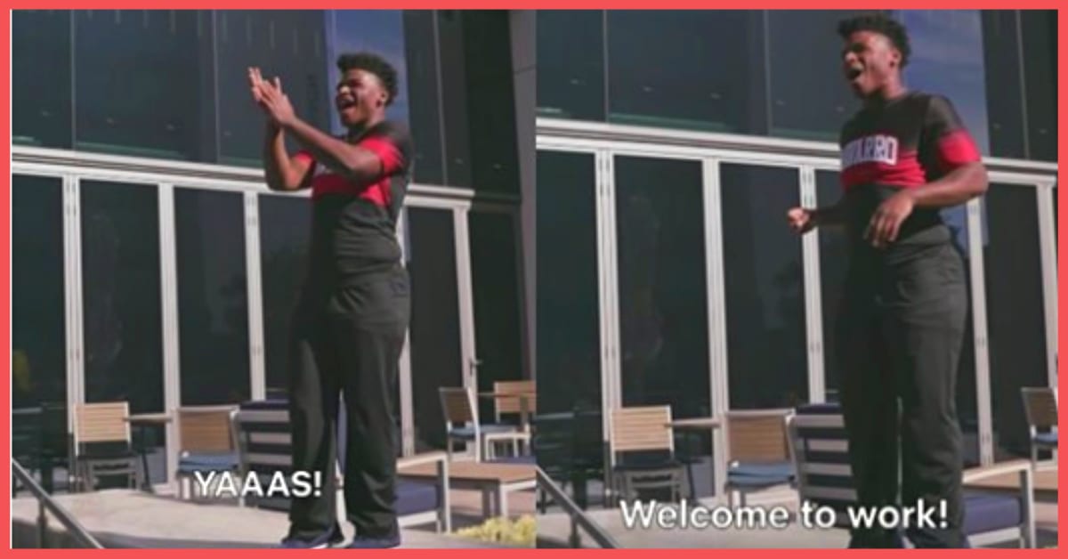 Jerry From Netflix's 'Cheer' Inspires People on Their Way Into Work