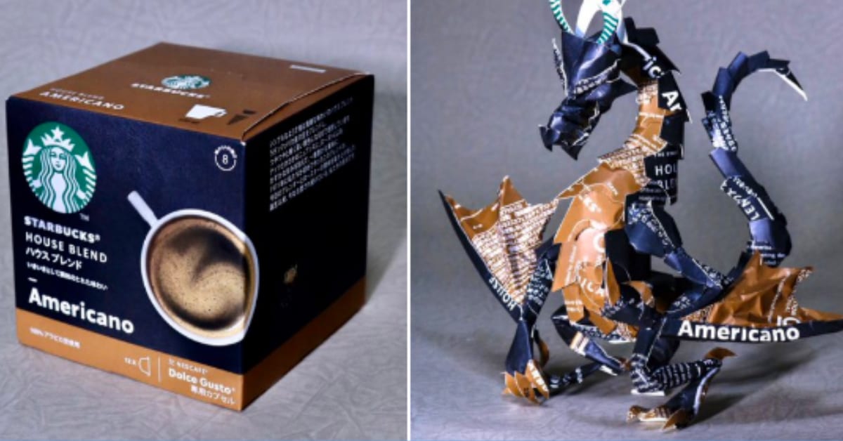 Japanese Artist Turns Everyday Objects Into Creative 3D Creations Japanese Artist Turns Everyday Objects Into Creative 3D Creations