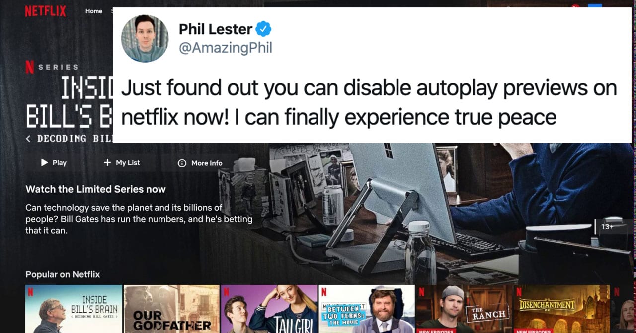 Learn How To Turn Off Netflix's Annoying Autoplay Previews