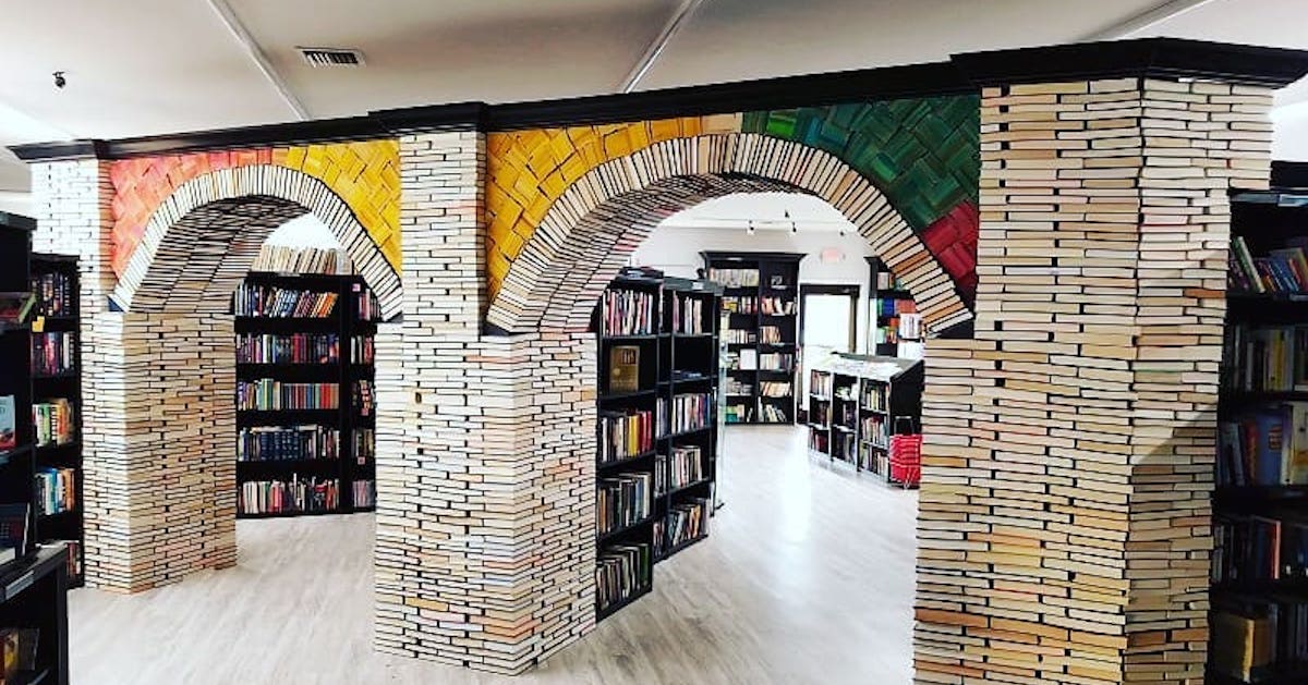 This Amazing Book Arch Took One Month to Finish!